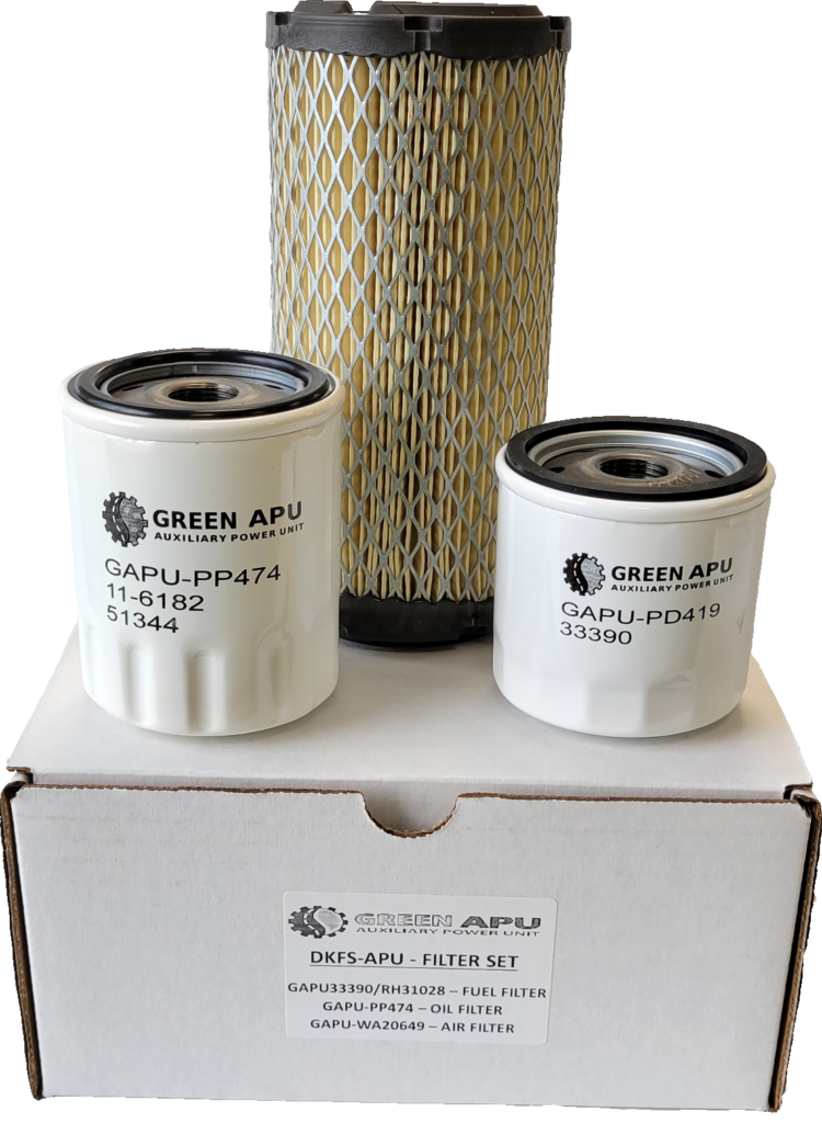 Replacement DKFS-APU - Filter Set - 2024 GREEN APU Units | Green APU